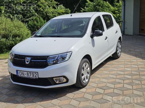 Белый Дачия Сандеро 2019 в Талси, объемом двигателя 1.00 л и пробегом 77 тыс. км за 5499 €, фото 2 на AUTOMOTO.COM.LV