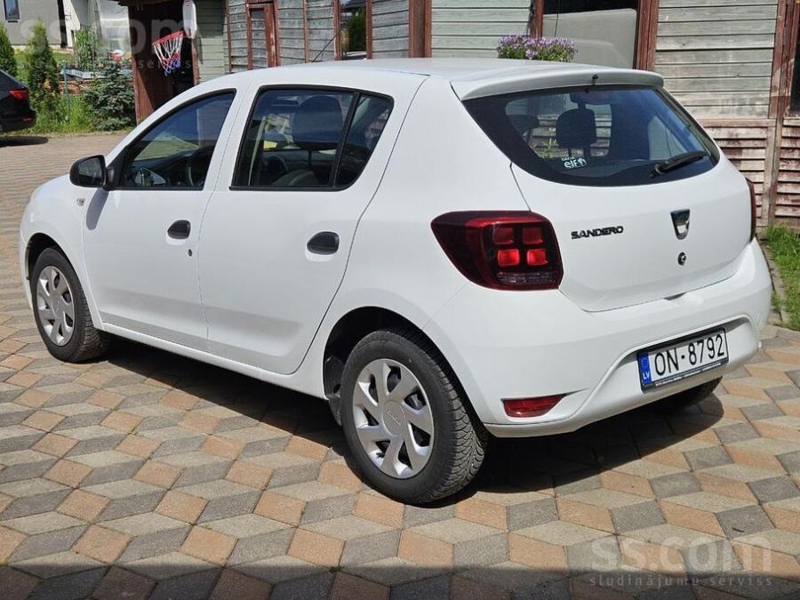 Balts Dacia Sandero 2019 Talsi, ar dzinēja tilpumu 1.00 L un nobraukumu 77 tūkst. km par 5499 €, foto 4 vietnē AUTOMOTO.COM.LV