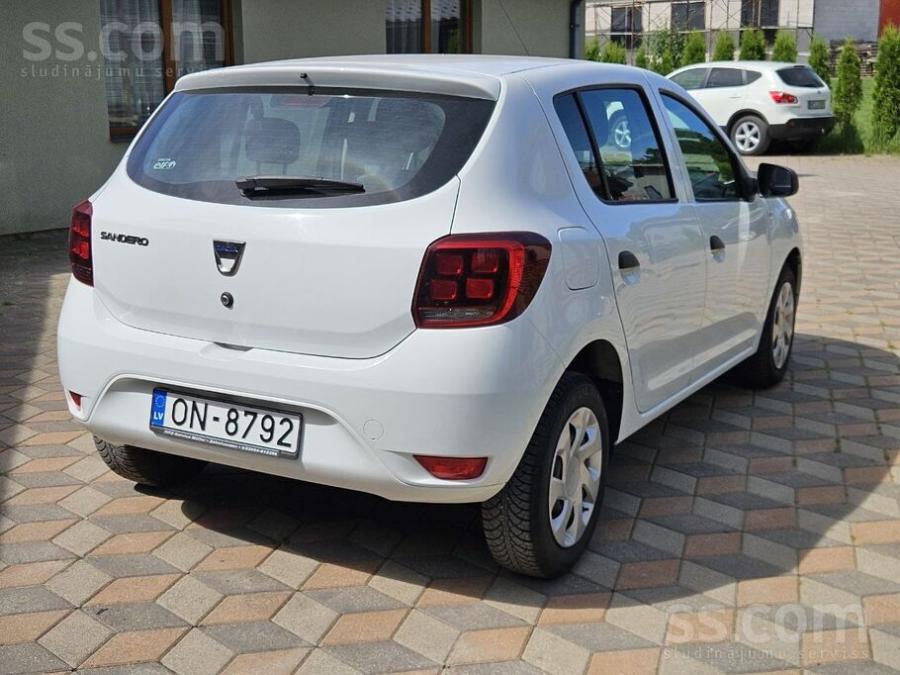 Balts Dacia Sandero 2019 Talsi, ar dzinēja tilpumu 1.00 L un nobraukumu 77 tūkst. km par 5499 €, foto 5 vietnē AUTOMOTO.COM.LV