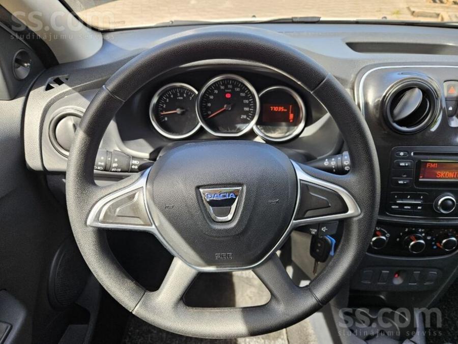 Balts Dacia Sandero 2019 Talsi, ar dzinēja tilpumu 1.00 L un nobraukumu 77 tūkst. km par 5499 €, foto 14 vietnē AUTOMOTO.COM.LV