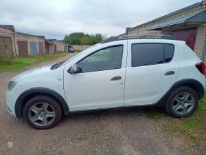 White Dacia Sandero 2020 in Kaunas, with an engine capacity of 0.90 L and mileage of 82 thousand km for 4000 €, photo 7 on AUTOMOTO.COM.LV