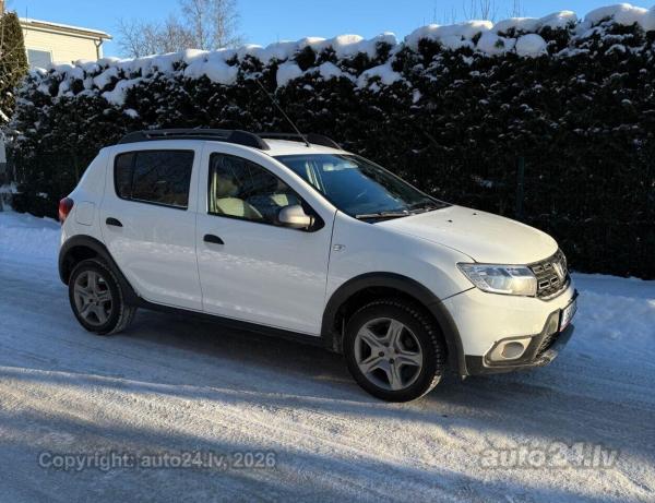 White Dacia Sandero 2020 in Tallinn, with an engine capacity of 0.90 L and mileage of 110 thousand km for 5490 €, photo 1 on AUTOMOTO.COM.LV