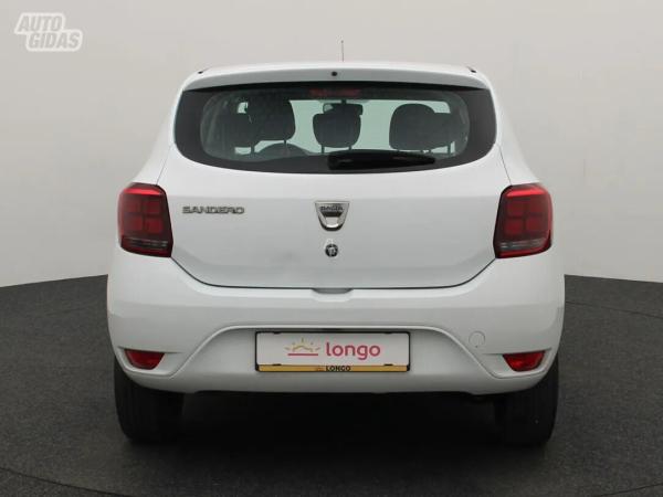 White Dacia Sandero 2020 in Vilnius, with an engine capacity of 1.00 L and mileage of 156 thousand km for 7099 €, photo 5 on AUTOMOTO.COM.LV