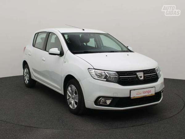 White Dacia Sandero 2020 in Vilnius, with an engine capacity of 1.00 L and mileage of 156 thousand km for 7099 €, photo 10 on AUTOMOTO.COM.LV