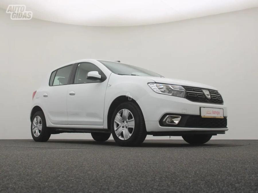 White Dacia Sandero 2020 in Vilnius, with an engine capacity of 1.00 L and mileage of 156 thousand km for 7099 €, photo 12 on AUTOMOTO.COM.LV