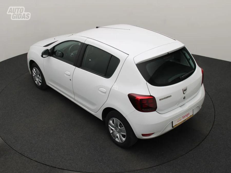 White Dacia Sandero 2020 in Vilnius, with an engine capacity of 1.00 L and mileage of 156 thousand km for 7099 €, photo 13 on AUTOMOTO.COM.LV