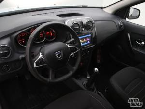 White Dacia Sandero 2020 in Vilnius, with an engine capacity of 1.00 L and mileage of 156 thousand km for 7099 €, photo 17 on AUTOMOTO.COM.LV