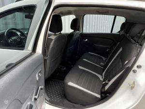 White Dacia Sandero 2020 in Vilnius, with an engine capacity of 0.90 L and mileage of 135 thousand km for 4500 €, photo 7 on AUTOMOTO.COM.LV