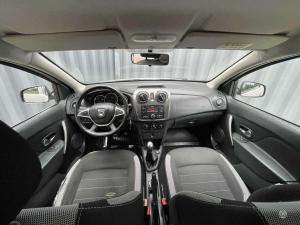 White Dacia Sandero 2020 in Vilnius, with an engine capacity of 0.90 L and mileage of 135 thousand km for 4500 €, photo 8 on AUTOMOTO.COM.LV