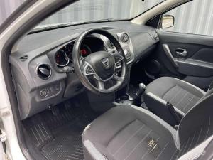 White Dacia Sandero 2020 in Vilnius, with an engine capacity of 0.90 L and mileage of 135 thousand km for 4500 €, photo 11 on AUTOMOTO.COM.LV