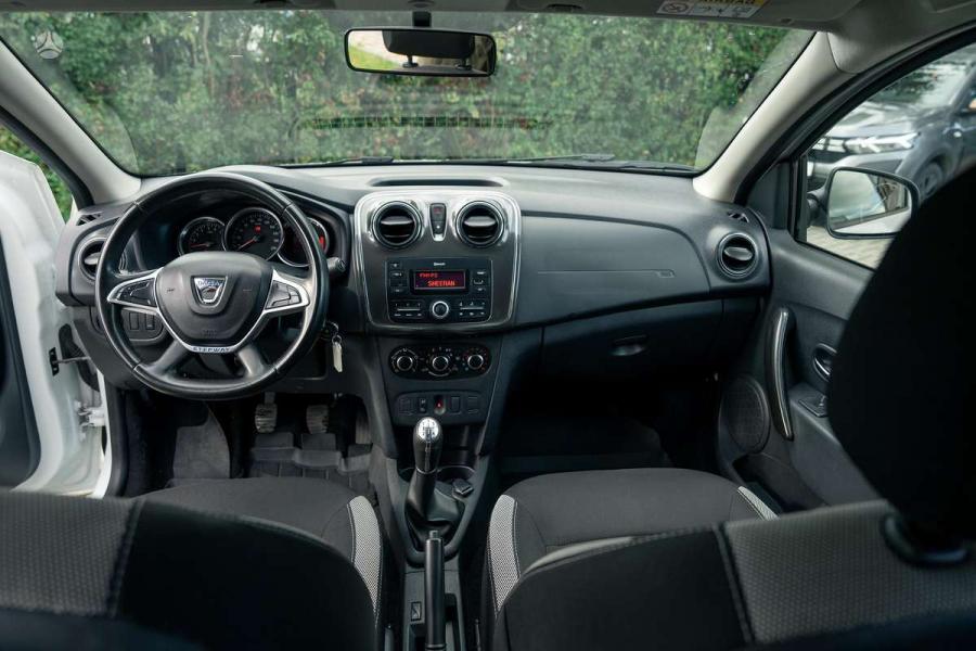 Balts Dacia Sandero 2020 Kretinga, ar dzinēja tilpumu 0.90 L un nobraukumu 151 tūkst. km par 3999 €, foto 8 vietnē AUTOMOTO.COM.LV