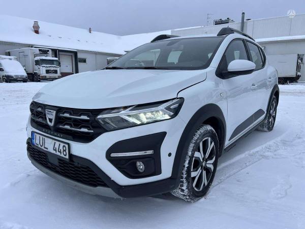 White Dacia Sandero 2021 in Kaunas, with an engine capacity of 1.00 L and mileage of 100 thousand km for 7900 €, photo 8 on AUTOMOTO.COM.LV