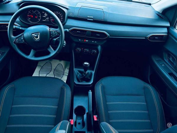 Balts Dacia Sandero 2021 Viļņa, ar dzinēja tilpumu 1.00 L un nobraukumu 68 tūkst. km par 10500 €, foto 9 vietnē AUTOMOTO.COM.LV