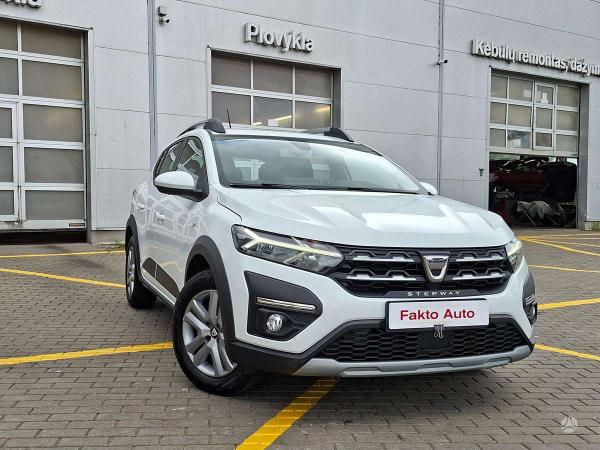 White Dacia Sandero 2021 in Vilnius, with an engine capacity of 1.00 L and mileage of 60 thousand km for 11500 €, photo 7 on AUTOMOTO.COM.LV
