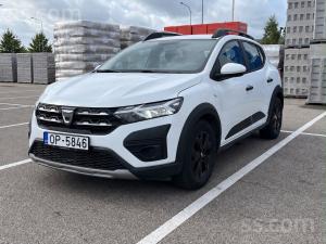 Белый Дачия Сандеро 2021 в Даугавпилс, объемом двигателя 1.00 л и пробегом 0 тыс. км за 8900 €, фото  на AUTOMOTO.COM.LV