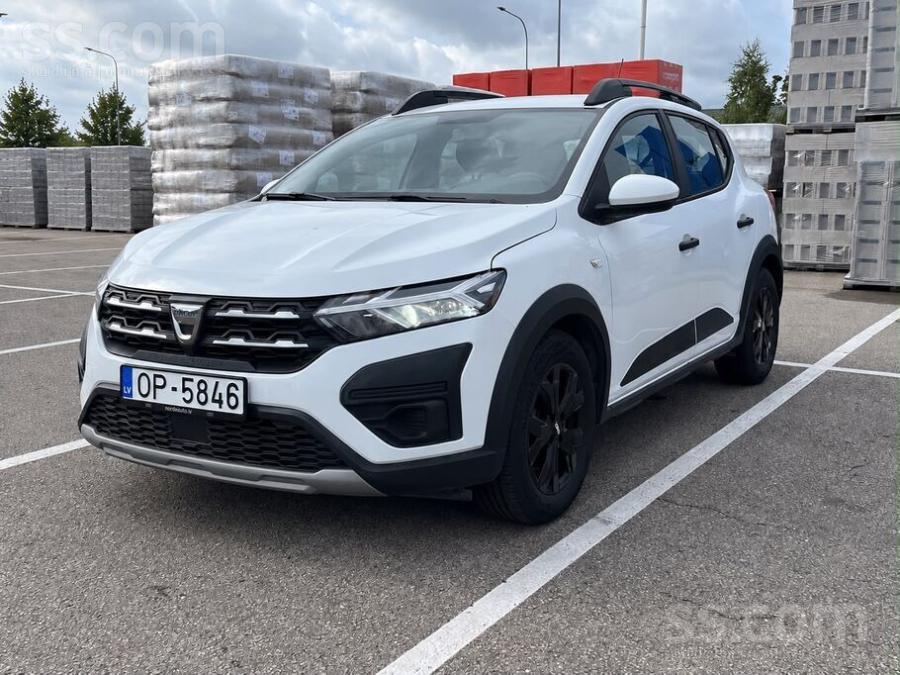 Balts Dacia Sandero 2021 Daugavpils, ar dzinēja tilpumu 1.00 L un nobraukumu 0 tūkst. km par 8900 €, foto 1 vietnē AUTOMOTO.COM.LV