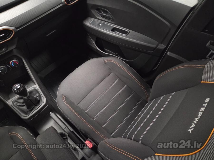 White Dacia Sandero 2022 in Tallinn, with an engine capacity of 1.00 L and mileage of 155 thousand km for 7900 €, photo 14 on AUTOMOTO.COM.LV