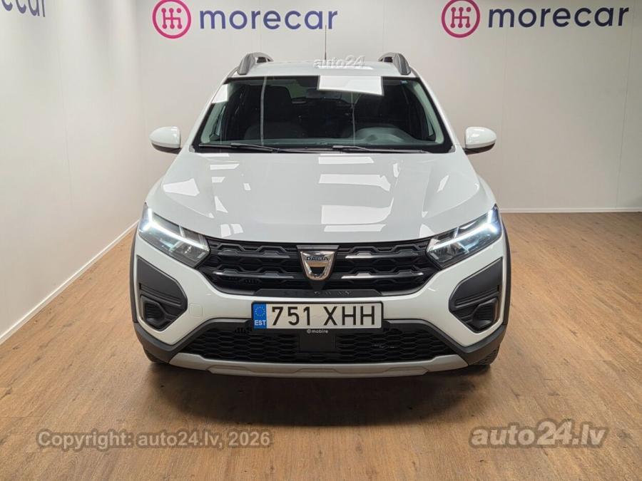 White Dacia Sandero 2022 in Tallinn, with an engine capacity of 1.00 L and mileage of 148 thousand km for 7900 €, photo 2 on AUTOMOTO.COM.LV