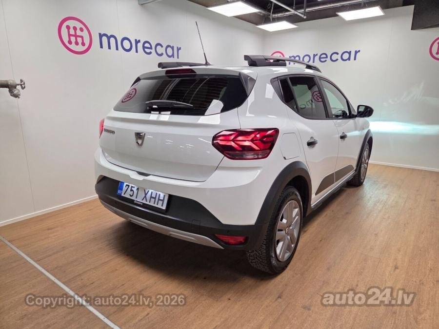 White Dacia Sandero 2022 in Tallinn, with an engine capacity of 1.00 L and mileage of 148 thousand km for 7900 €, photo 6 on AUTOMOTO.COM.LV
