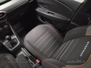 White Dacia Sandero 2022 in Tallinn, with an engine capacity of 1.00 L and mileage of 102 thousand km for 8900 €, photo 14 on AUTOMOTO.COM.LV