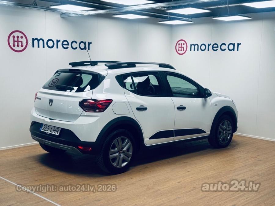 White Dacia Sandero 2022 in Tallinn, with an engine capacity of 1.00 L and mileage of 130 thousand km for 8400 €, photo 3 on AUTOMOTO.COM.LV