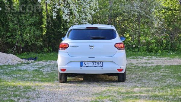 Balts Dacia Sandero 2022 Rīga, ar dzinēja tilpumu 1.00 L un nobraukumu 51 tūkst. km par 9250 €, foto 5 vietnē AUTOMOTO.COM.LV