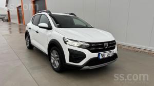 White Dacia Sandero 2022 in Talsi, with an engine capacity of 1.00 L and mileage of 96 thousand km for 9600 €, photo  on AUTOMOTO.COM.LV