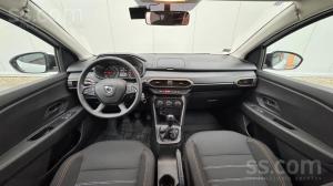 White Dacia Sandero 2022 in Talsi, with an engine capacity of 1.00 L and mileage of 96 thousand km for 9600 €, photo 6 on AUTOMOTO.COM.LV