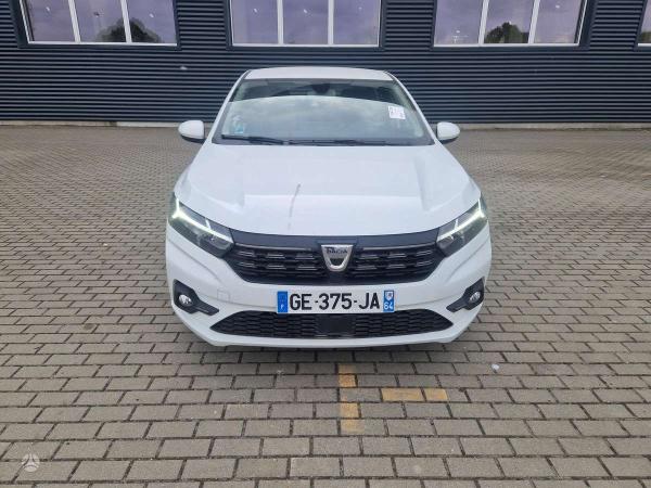 Balts Dacia Sandero 2022 Tauragė, ar dzinēja tilpumu 1.00 L un nobraukumu 12 tūkst. km par 7900 €, foto 2 vietnē AUTOMOTO.COM.LV