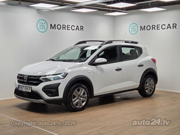 Balts Dacia Sandero 2022 Tallina, ar dzinēja tilpumu 1.00 L un nobraukumu 77 tūkst. km par 8900 €, foto 1 vietnē AUTOMOTO.COM.LV