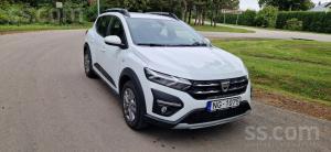 Белый Дачия Сандеро 2022 в Рига, объемом двигателя 1.00 л и пробегом 80 тыс. км за 9500 €, фото  на AUTOMOTO.COM.LV