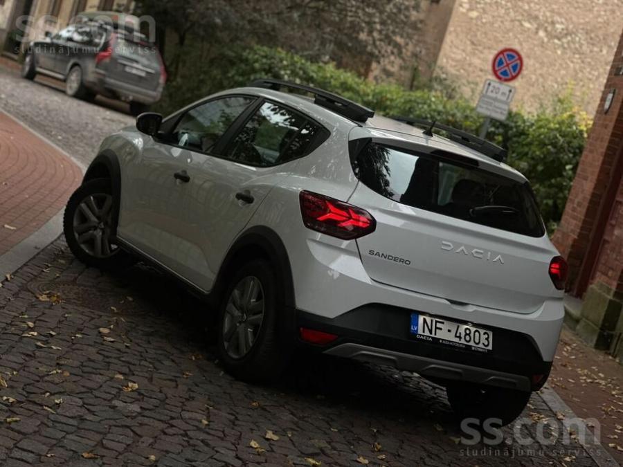 Balts Dacia Sandero 2022 Cēsis, ar dzinēja tilpumu 1.00 L un nobraukumu 57 tūkst. km par 9900 €, foto 5 vietnē AUTOMOTO.COM.LV