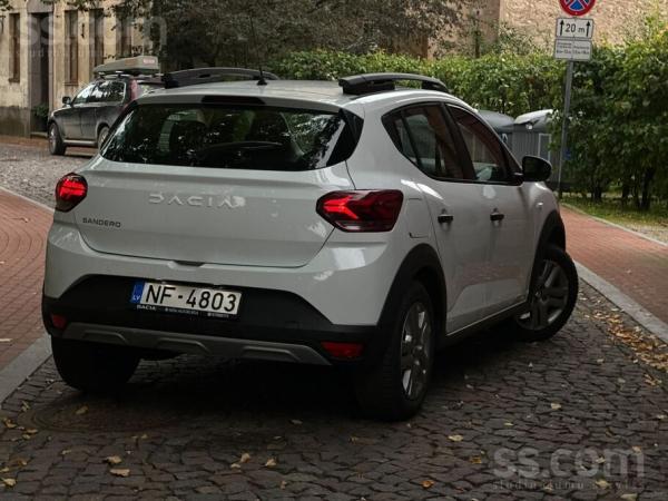 Balts Dacia Sandero 2022 Cēsis, ar dzinēja tilpumu 1.00 L un nobraukumu 57 tūkst. km par 9900 €, foto 8 vietnē AUTOMOTO.COM.LV