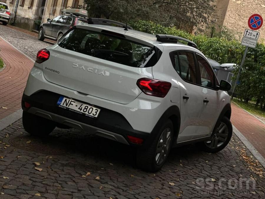 Balts Dacia Sandero 2022 Cēsis, ar dzinēja tilpumu 1.00 L un nobraukumu 57 tūkst. km par 9900 €, foto 9 vietnē AUTOMOTO.COM.LV