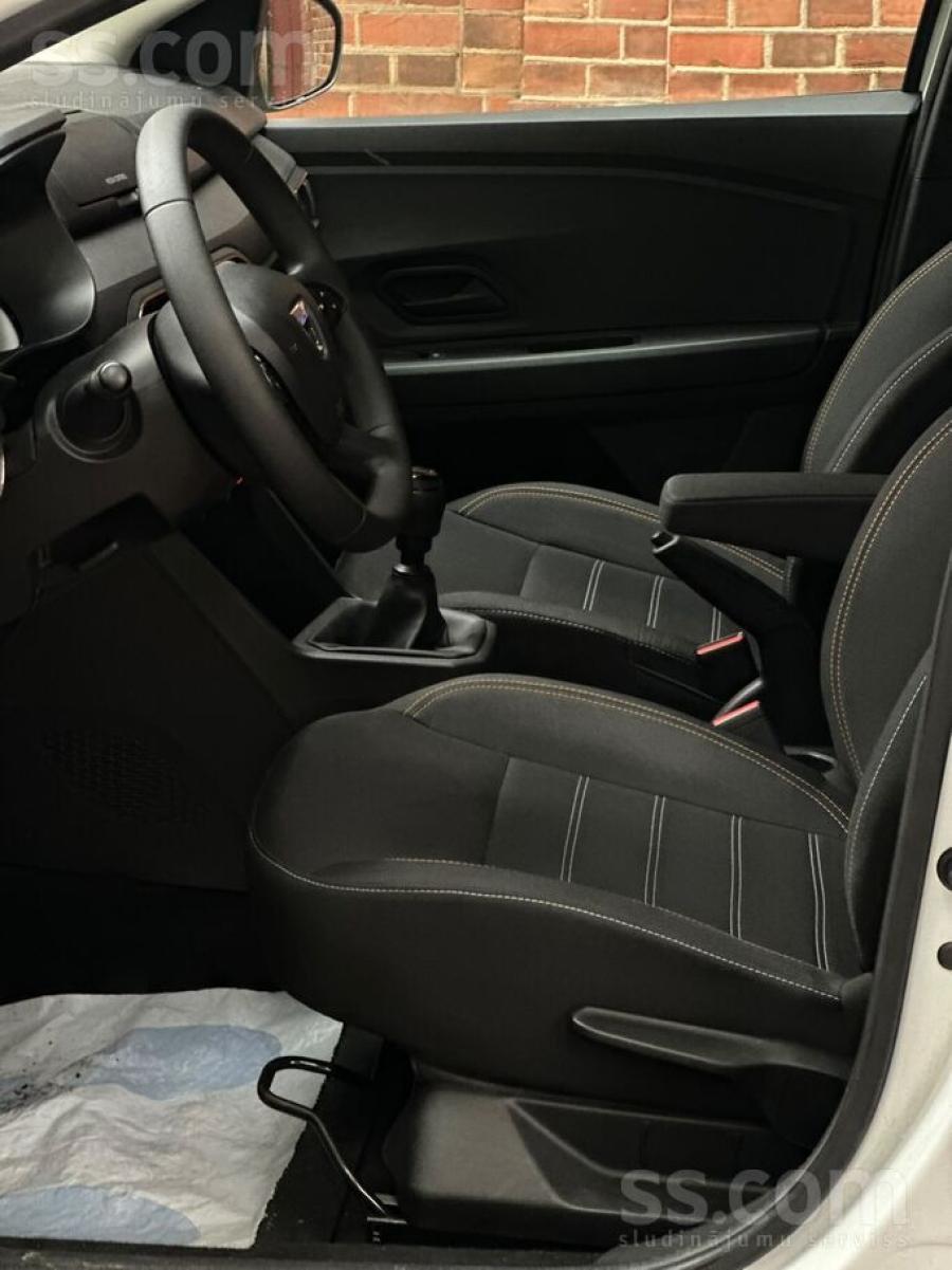 Balts Dacia Sandero 2022 Cēsis, ar dzinēja tilpumu 1.00 L un nobraukumu 57 tūkst. km par 9900 €, foto 17 vietnē AUTOMOTO.COM.LV