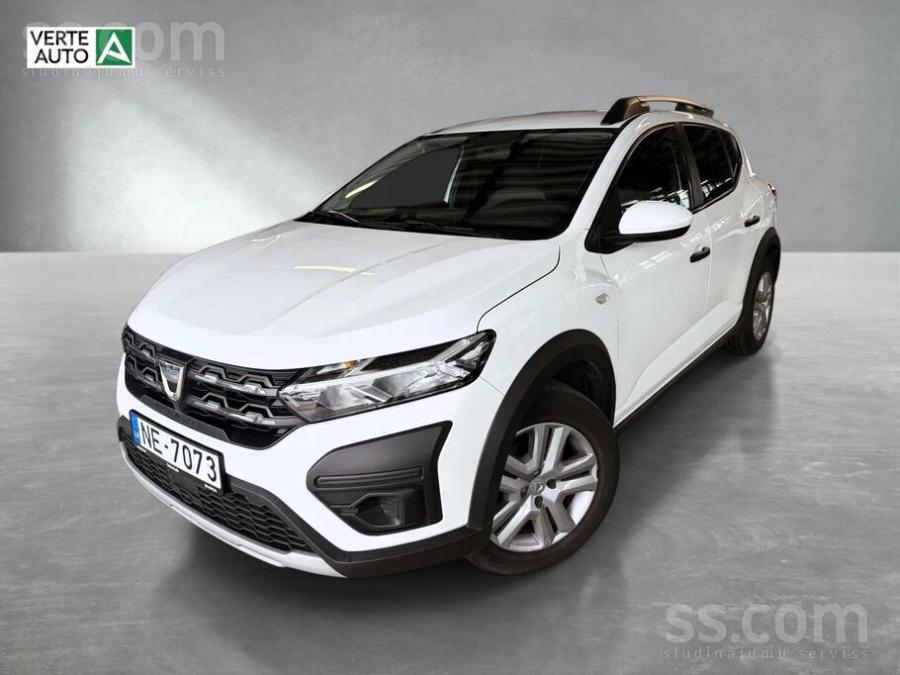 Balts Dacia Sandero 2022 Rīga, ar dzinēja tilpumu 1.00 L un nobraukumu 45 tūkst. km par 8990 €, foto 1 vietnē AUTOMOTO.COM.LV