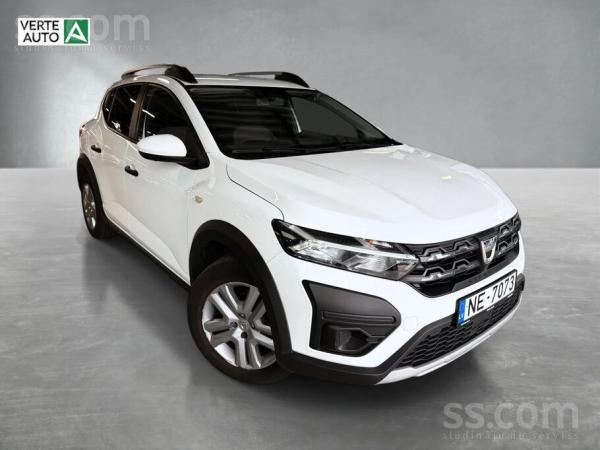 Белый Дачия Сандеро 2022 в Рига, объемом двигателя 1.00 л и пробегом 45 тыс. км за 8990 €, фото 4 на AUTOMOTO.COM.LV
