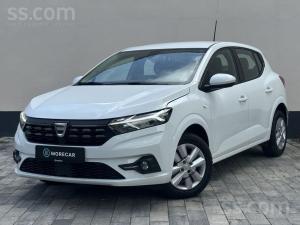 Balts Dacia Sandero 2023 Rīga, ar dzinēja tilpumu 1.00 L un nobraukumu 44 tūkst. km par 9950 €, foto  vietnē AUTOMOTO.COM.LV