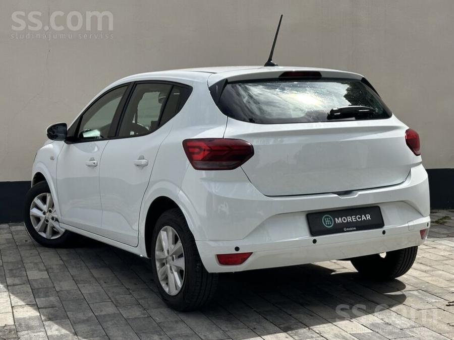 Balts Dacia Sandero 2023 Rīga, ar dzinēja tilpumu 1.00 L un nobraukumu 42 tūkst. km par 10950 €, foto 7 vietnē AUTOMOTO.COM.LV