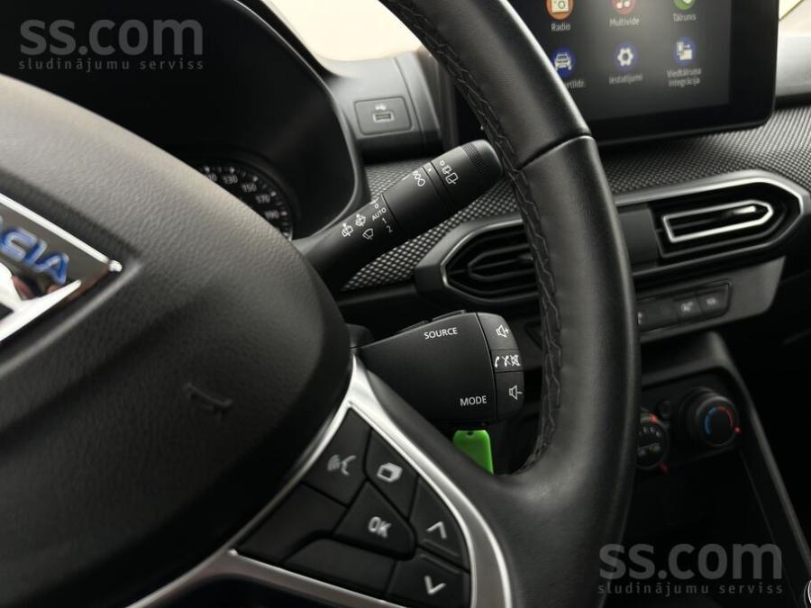 Balts Dacia Sandero 2023 Rīga, ar dzinēja tilpumu 1.00 L un nobraukumu 42 tūkst. km par 10950 €, foto 13 vietnē AUTOMOTO.COM.LV