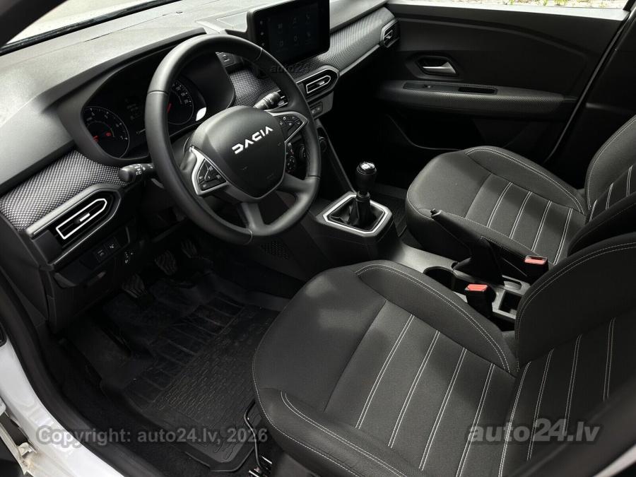 Balts Dacia Sandero 2023 Rīga, ar dzinēja tilpumu 1.00 L un nobraukumu 42 tūkst. km par 10200 €, foto 8 vietnē AUTOMOTO.COM.LV