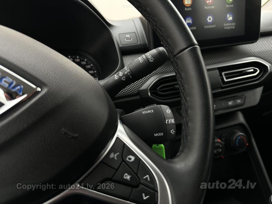 Balts Dacia Sandero 2023 Rīga, ar dzinēja tilpumu 1.00 L un nobraukumu 42 tūkst. km par 10200 €, foto 13 vietnē AUTOMOTO.COM.LV