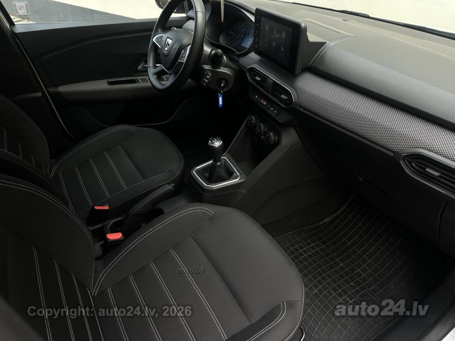 Balts Dacia Sandero 2023 Rīga, ar dzinēja tilpumu 1.00 L un nobraukumu 42 tūkst. km par 10200 €, foto 18 vietnē AUTOMOTO.COM.LV