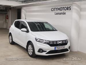 Balts Dacia Sandero 2023 Tallina, ar dzinēja tilpumu 1.00 L un nobraukumu 38 tūkst. km par 10900 €, foto 5 vietnē AUTOMOTO.COM.LV