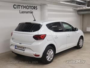 Balts Dacia Sandero 2023 Tallina, ar dzinēja tilpumu 1.00 L un nobraukumu 38 tūkst. km par 10900 €, foto 7 vietnē AUTOMOTO.COM.LV
