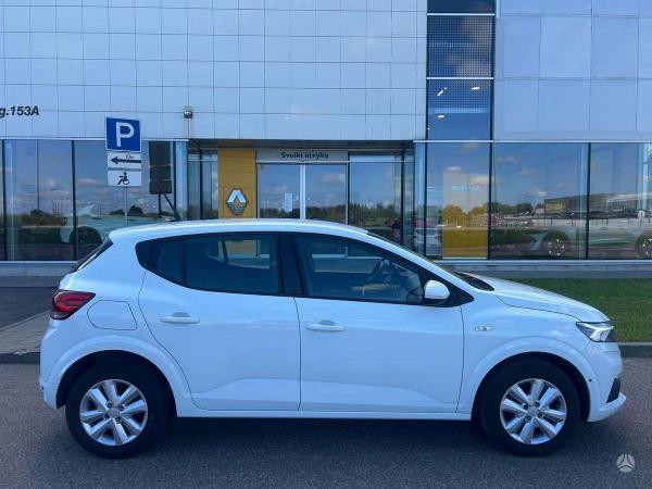 Balts Dacia Sandero 2023 Panevēža, ar dzinēja tilpumu 1.00 L un nobraukumu 41 tūkst. km par 12700 €, foto 3 vietnē AUTOMOTO.COM.LV