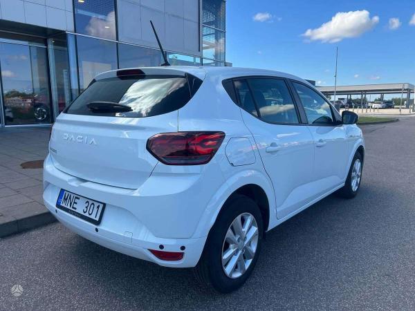 Balts Dacia Sandero 2023 Panevēža, ar dzinēja tilpumu 1.00 L un nobraukumu 41 tūkst. km par 12700 €, foto 4 vietnē AUTOMOTO.COM.LV