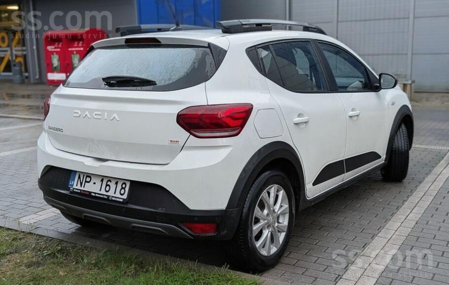 Balts Dacia Sandero 2023 Rīga, ar dzinēja tilpumu 1.00 L un nobraukumu 62 tūkst. km par 10900 €, foto 5 vietnē AUTOMOTO.COM.LV