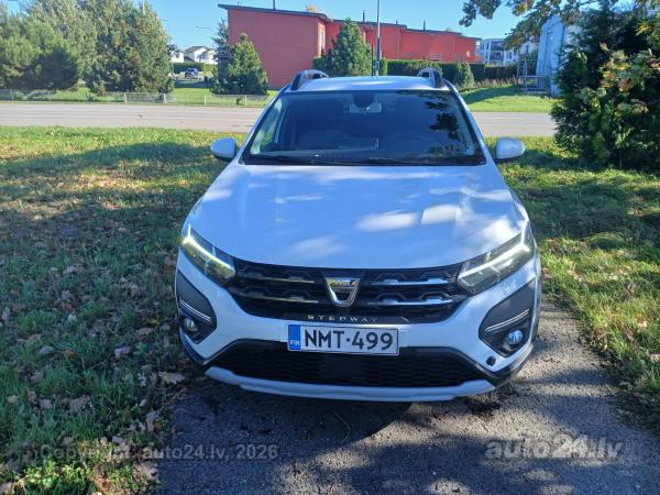 White Dacia Sandero 2023 in Tallinn, with an engine capacity of 1.00 L and mileage of 91 thousand km for 8999 €, photo 10 on AUTOMOTO.COM.LV