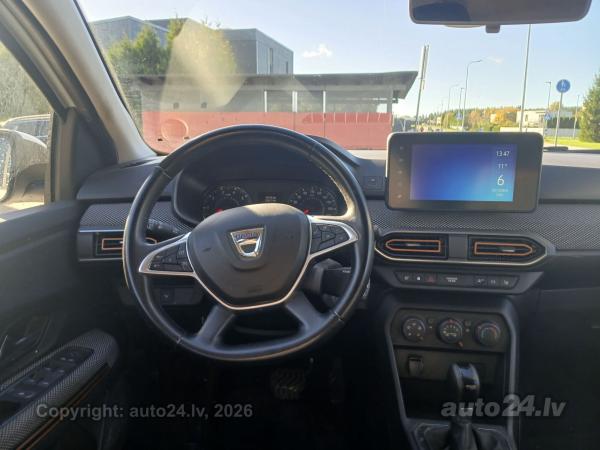 White Dacia Sandero 2023 in Tallinn, with an engine capacity of 1.00 L and mileage of 91 thousand km for 8999 €, photo 11 on AUTOMOTO.COM.LV